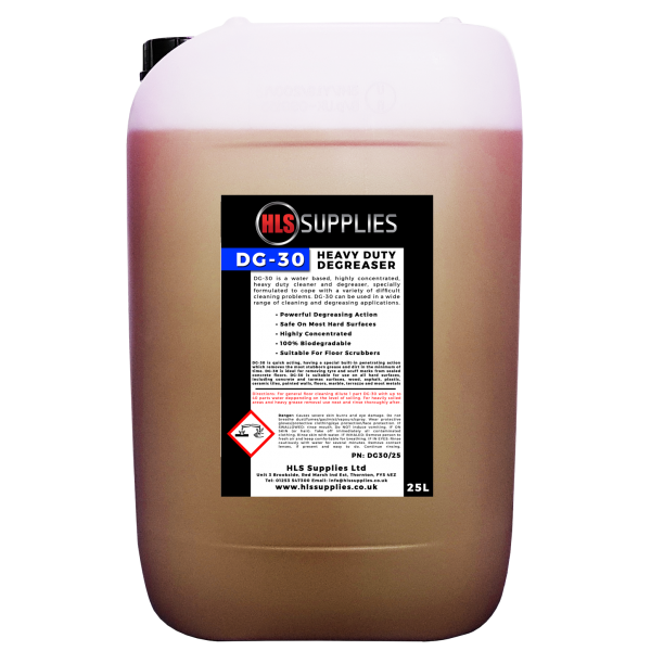 HLS DG-30 Heavy Duty Degreaser | HLS Supplies Ltd